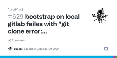 Bootstrap On Local Gitlab Failes With Git Clone Error Authentication
