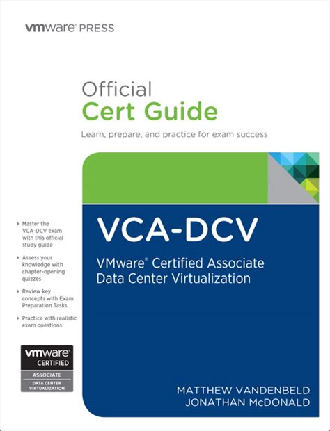 Vca Dcv Official Cert Guide Vmware Certified Associate Data Center