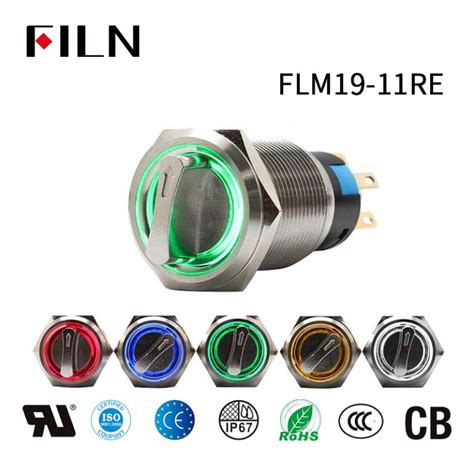 Great 3 Way Push Button Switchmetal Rotary Switch 3 Way 5 Pin Push