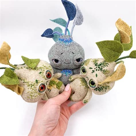 Felt Soft Mandragora Toy Root Pdf Lesson Sewing Pattern Etsy Felt