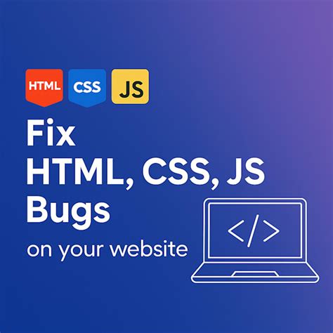 Fix Html Css Javascript And Responsive Issues By Ishan0906 Fiverr