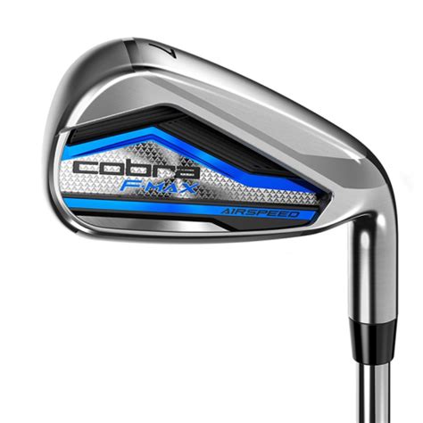Cobra Left Handed F Max Airspeed Steel Irons Left Handed Golf