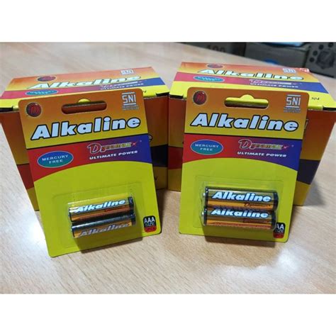 Jual Sepasang Baterai Alkaline Dynamax Aa And Aaa Anti Bocor Shopee