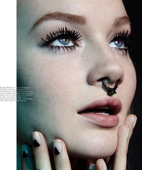 Fall Makeup Trend Clumpy Lashes Home