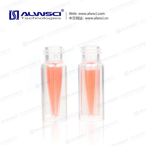 China 2ml 9 425 Clear Pp Screw Vial With 0 3ml Micro Insert Vial Manufacturers Suppliers And