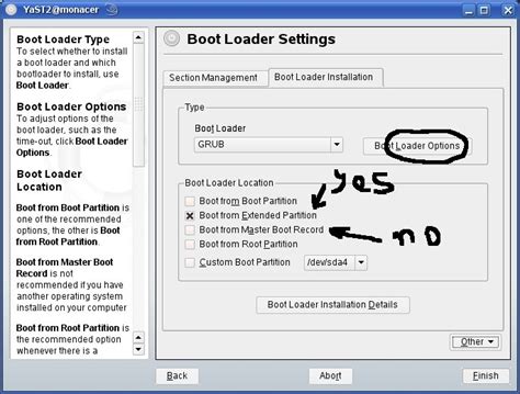 SDB Prefered Bootloader Options OpenSUSE Wiki