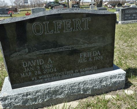 David Arthur Olfert 1926 2004 Homenaje De Find A Grave