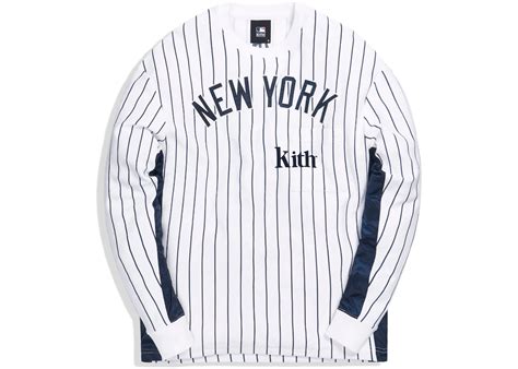 Kith For Major League Baseball New York Yankees Ls Combo Quinn White