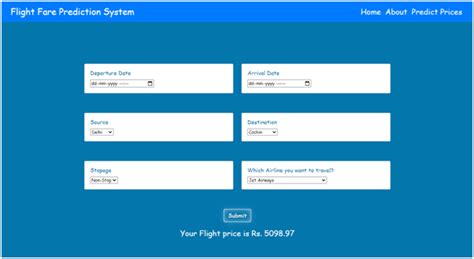 GitHub Iamharsh Flight Fare Prediction System