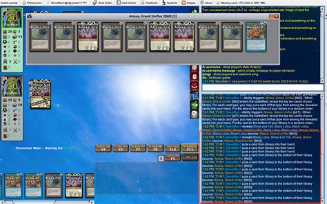 Atraxa Grand Unifier Does Not Reveal The Cards Put Into Hand Issue Magefree Mage GitHub