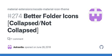 Better Folder Icons Collapsed Not Collapsed Issue Material Extensions Vscode Material