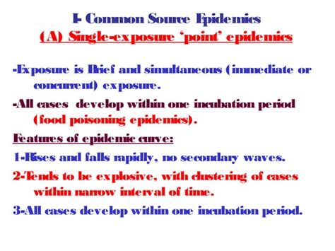 Types Of Epidemics And Epidemic Investigations Ppt