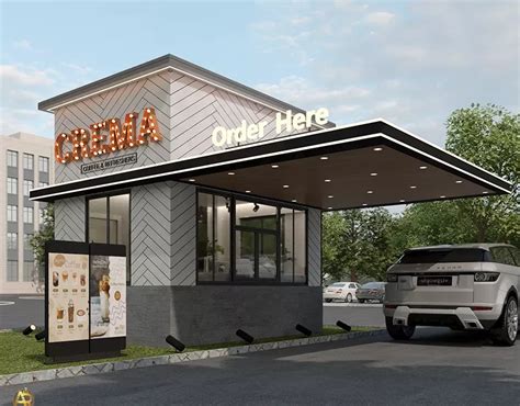 Sama Drive Thru On Behance Drive Thru Coffee Coffee Shop Design