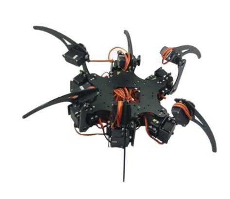 18 Dof Aluminium Hexapod Spider 6 Legs Robot Kit Without Servos