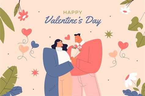 발렌타인 일러스트 이미지 Freepik에서 무료 다운로드