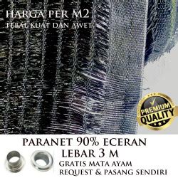 Jual Paranet 80% Meteran / Shading net Agronet / jaring tanaman meteran ...
