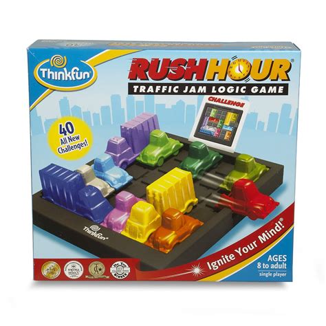 Thinkfun Rush Hour 1799 Rush Hour Game Rush Hour Traffic Jam Game