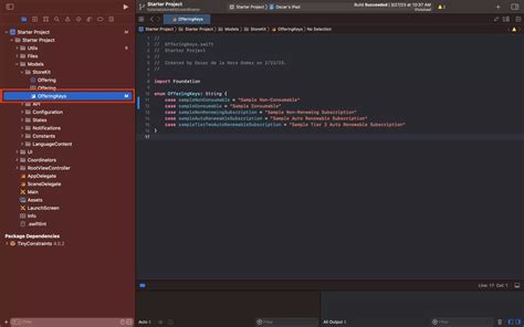 How To Create A Storekit Coordinator In Swift
