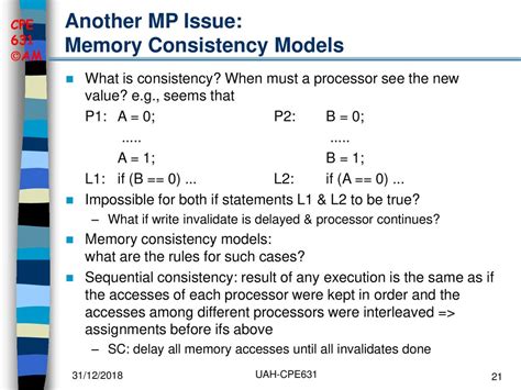 CPE 631 Lecture 22: Multiprocessors - ppt download