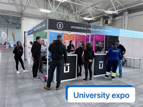 This Days We Are A Part Of An University Expo In Bratislava Gaudeamus With Our New Brand And