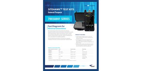 Rf Cable And Antenna Analyzers Bird The Rf Experts