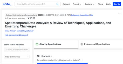 Spatiotemporal Data Analysis A Review Of Techniques Applications And