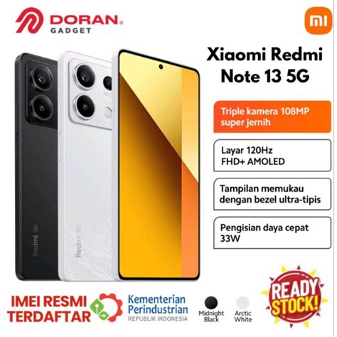 Jual Xiami Redmi NOTE 13 8 256GB Garansi Resmi Xiaomi Shopee Indonesia