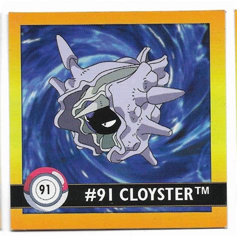 Cloyster Pokemon Card