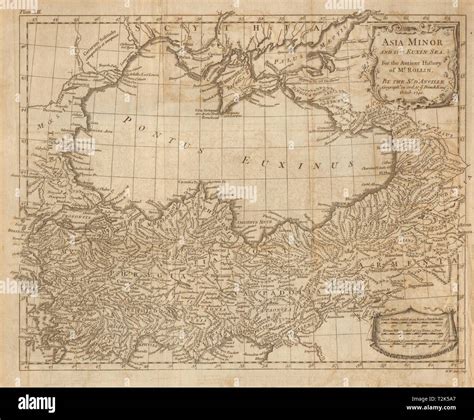 Asia Minor And The Euxin Sea Turkey Anatolia And The Black Sea Seale