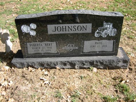 Roberta Marie “bert” Halbert Johnson 1942 1999 Find A Grave Memorial