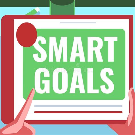 Conceptual Caption Smart Goals Business Idea Mnemonic Used As A Basis