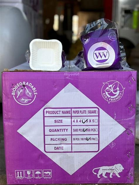 Biodegradable Paper 4x4 Dona At ₹ 058piece In Pune Id 2853419042948