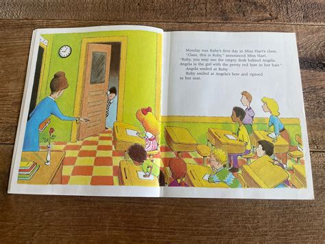 Ruby The Copycat Peggy Rathmann Vintage Scholastic Book Etsy