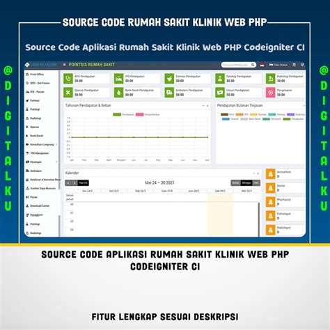 Jual Source Code Aplikasi Rumah Sakit Klinik Web PHP Codeigniter CI ...
