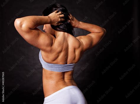 Image Of Muscle Women Stock Photo Adobe Stock