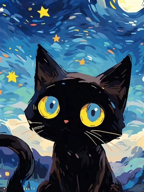 Wallpaper ตั้งหน้าจอมือถือ น้องแมวดำ 💗 แกลเลอรีที่โพสต์โดย มป Lemon8