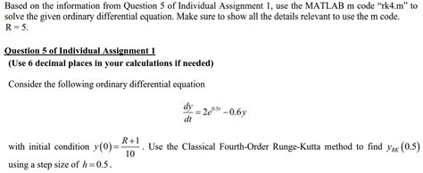 Solved Based On The Information From Question 5 Of