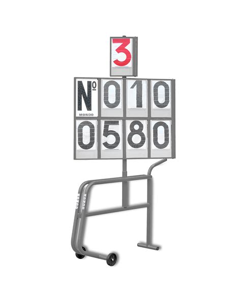 EIGHT DIGITS MANUAL INDICATOR BOARD Meet Accessories Mondo Spa