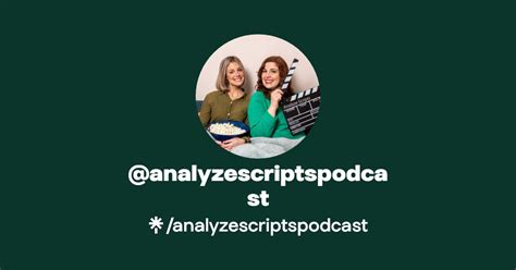 Analyzescriptspodcast Instagram Facebook Tiktok Linktree