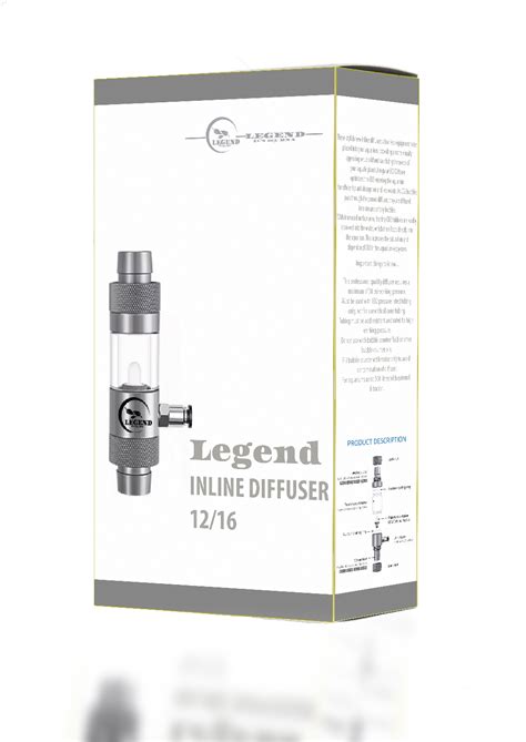 Legend Inline Co2 Diffuser 12 16