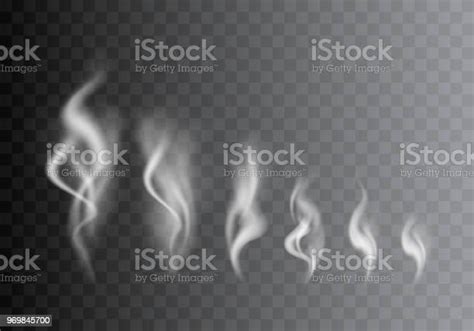 현실적인 상세한 3d 이미지 세트 연기 벡터 개념에 대한 스톡 벡터 아트 및 기타 이미지 개념 곡선 날씨 Istock