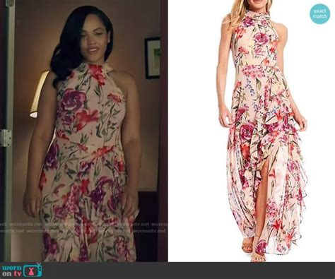 Wornontv Darlas Floral Maxi Dress On Queen Sugar Bianca Lawson