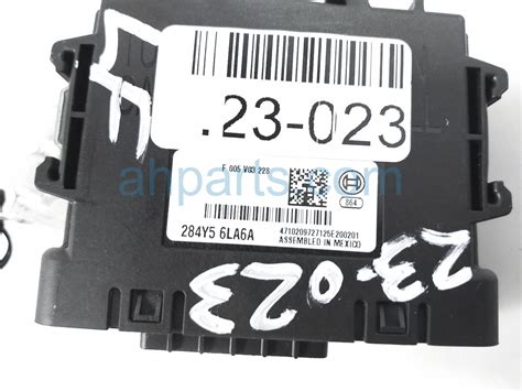 2020 Nissan Sentra Multi Gateway Control Unit Assy 284y5 6la6a