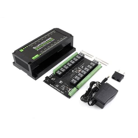 Modbus Rtu 16 Ch Relay Module Rs485 Din Rail