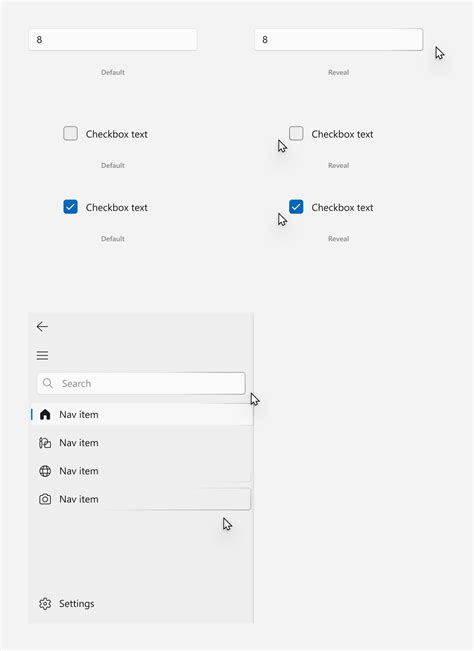 Discussion Update Reveal Control Styles To Work With The Visual Design
