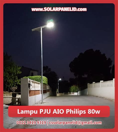Lampu PJU All In One Philips Watt WA