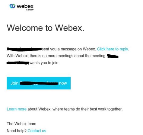 Solved Need To Disable Email Notifications For New Webex Messages Cisco Community