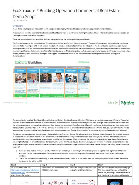 demo script general global demo database v5 0 3 ecostruxure