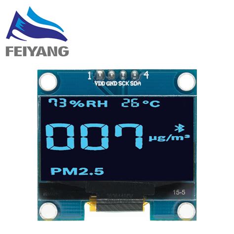 OLED Module White Blue Color X Inch OLED LCD LED Display Module IIC I C