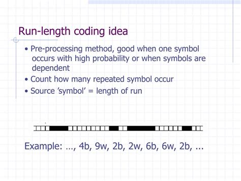 Ppt Image Compression Binary Image Compression Powerpoint